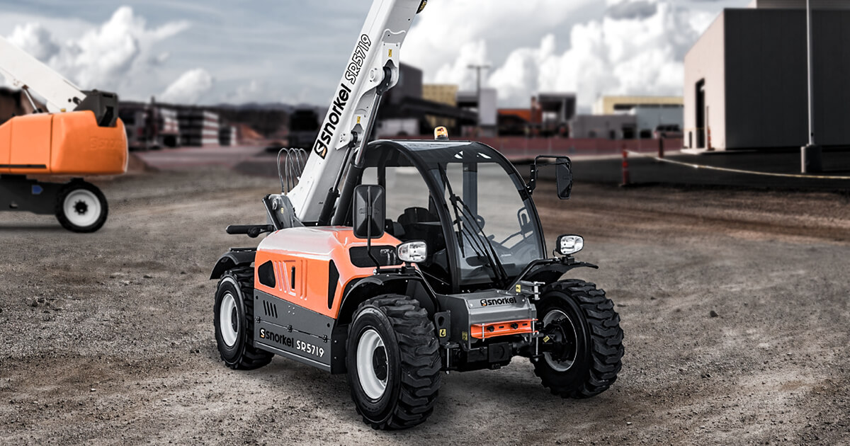 Snorkel Rough Terrain Telehandlers - Ahern Ireland